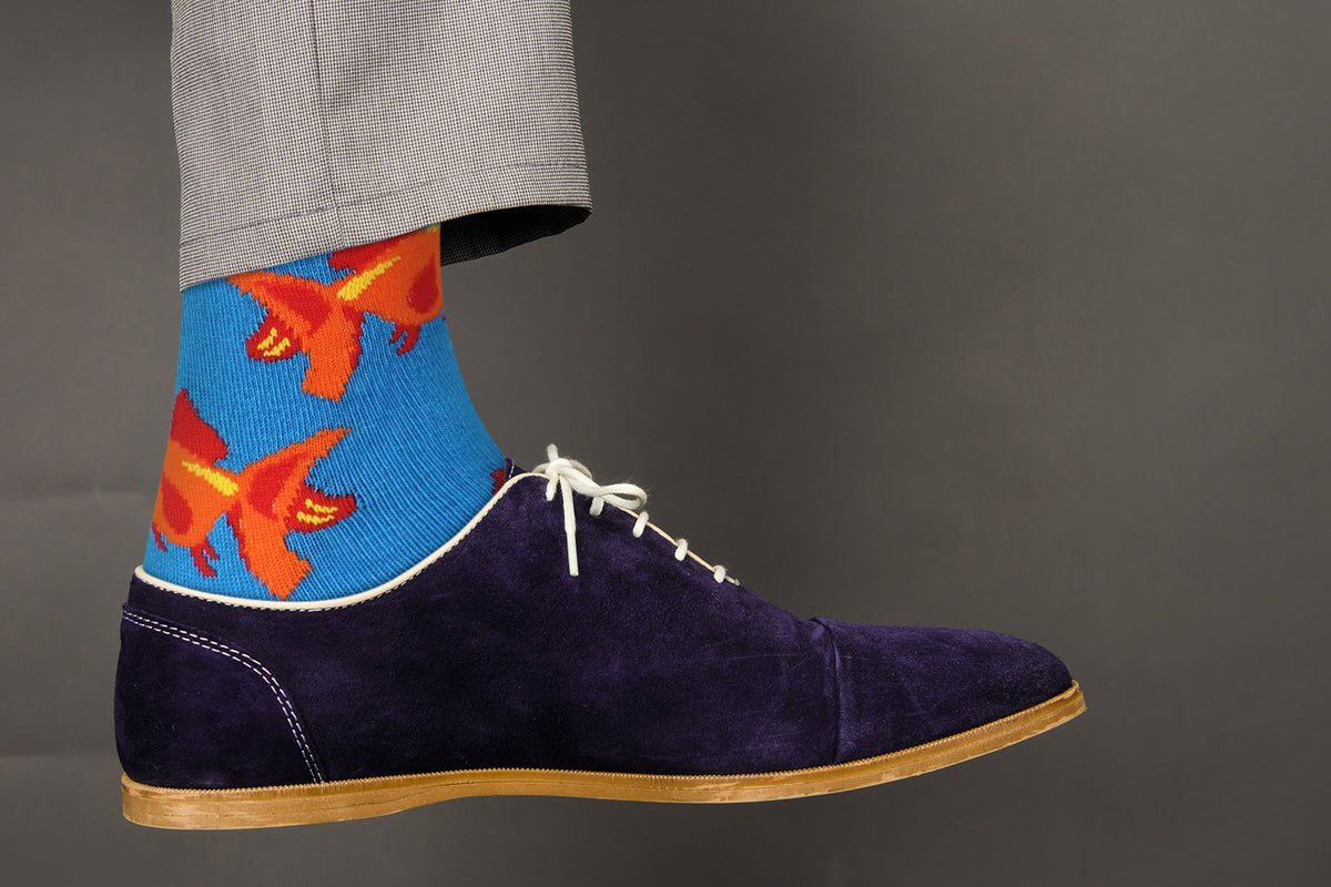 Goldfish Socks - Comfy Cotton for Men & Women – Real Sic